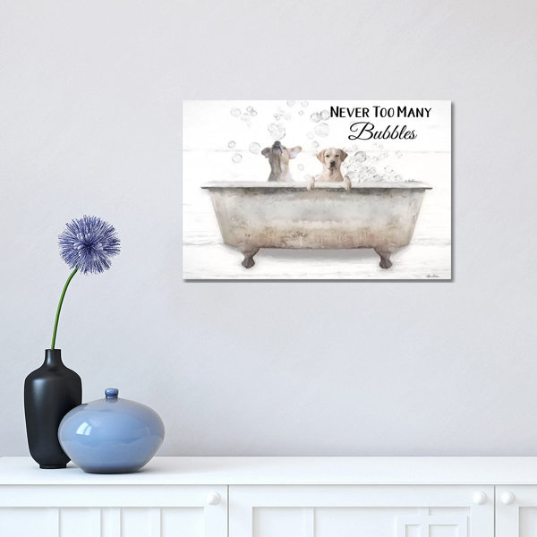 iCanvas Never Too Many Bubbles by Lori Deiter - Wrapped Canvas Gallery-Wrapped Canvas Giclée ...